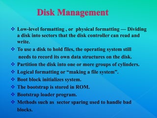 I/O System and Case study | PPT