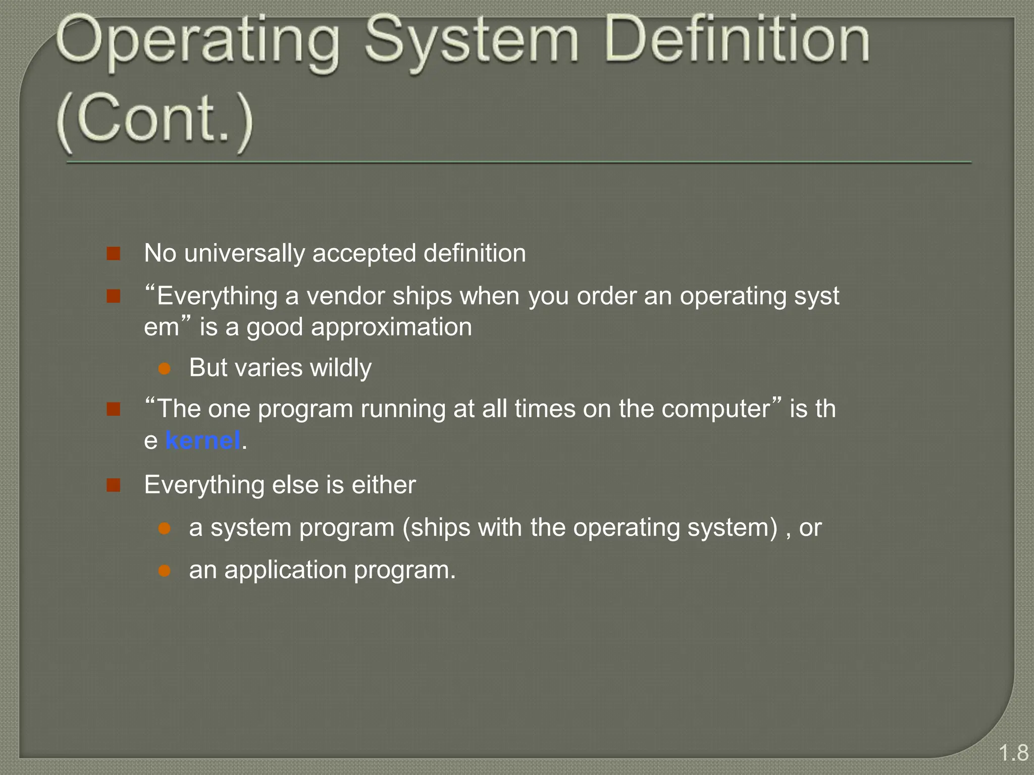 operating system introduction- basics of operating system, definition ...