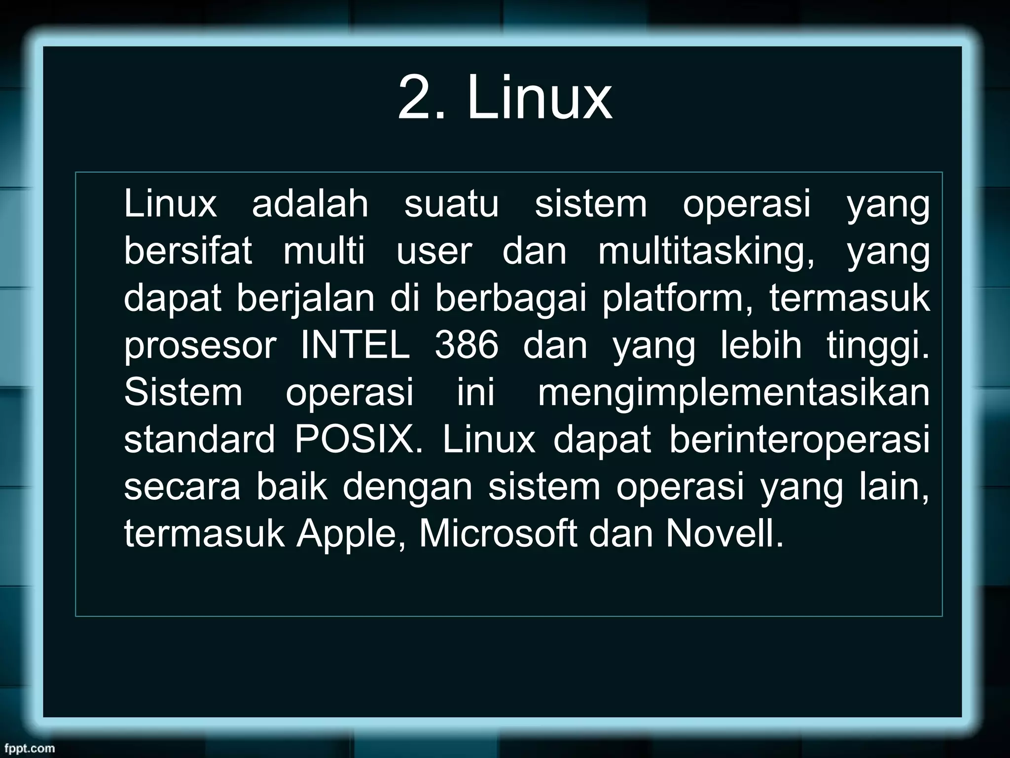 Sistem Operasi Komputer | PPT