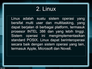 Sistem Operasi Komputer | PPT