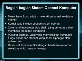 Sistem Operasi Komputer | PPT