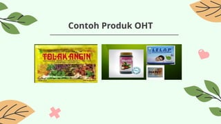 ppt obat tradisonal (Jami, OHT, Fitofarmaka) | PPTX