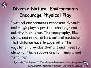 Quality Outdoor Play Environments | PPT