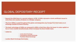 Ppt overseas sources of finance | PPT