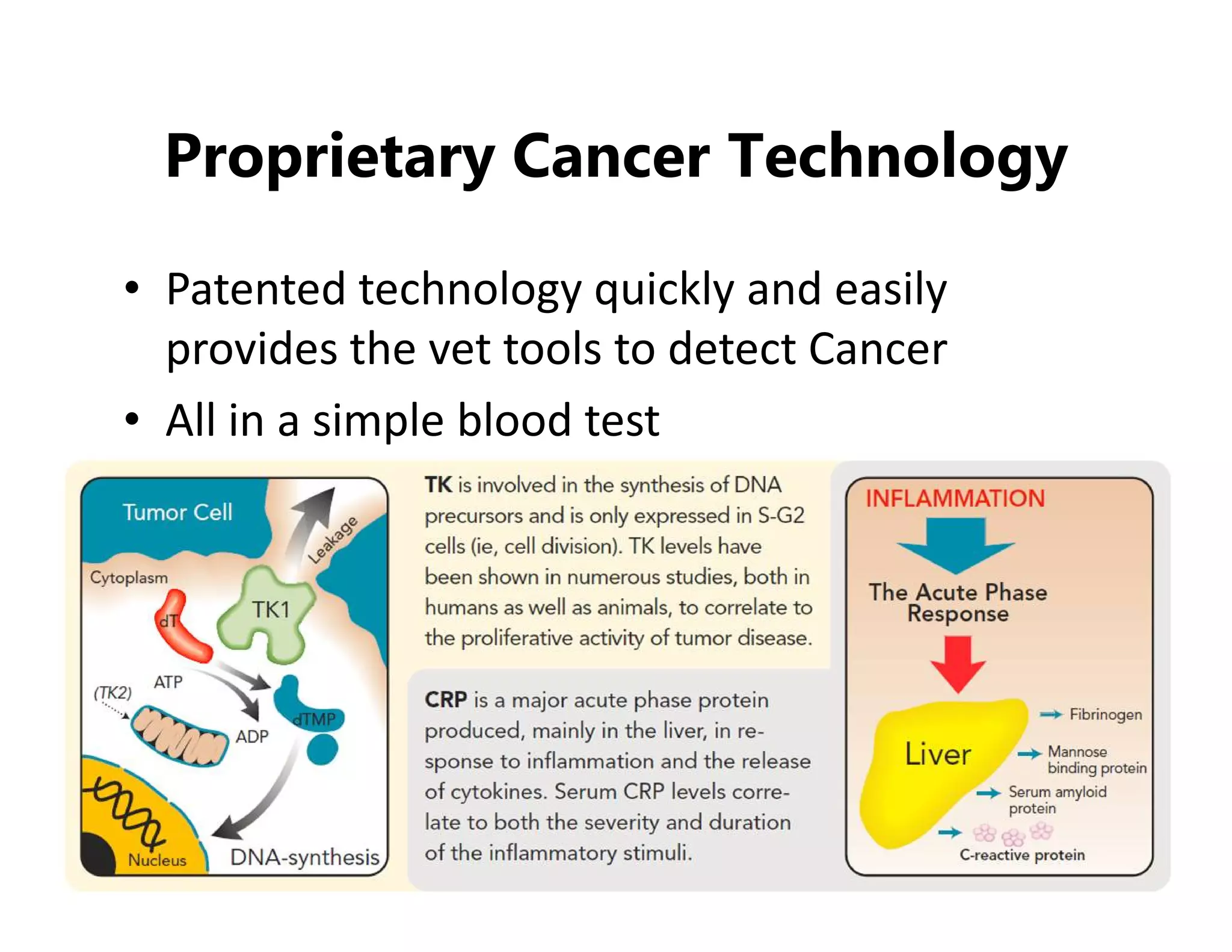 VDI Laboratory - Simple blood tests for Cancer | PDF