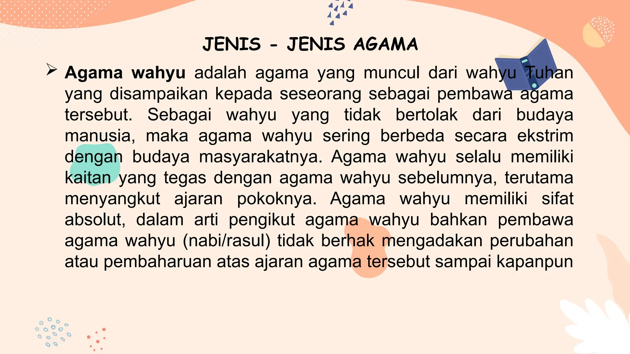 Agama dan Ruang lingkupnya, pengertian Agama, jenis-jenis ruang lingkup ...