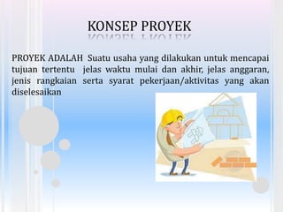 KONSEP MANAJEMEN PROYEK | PPTX