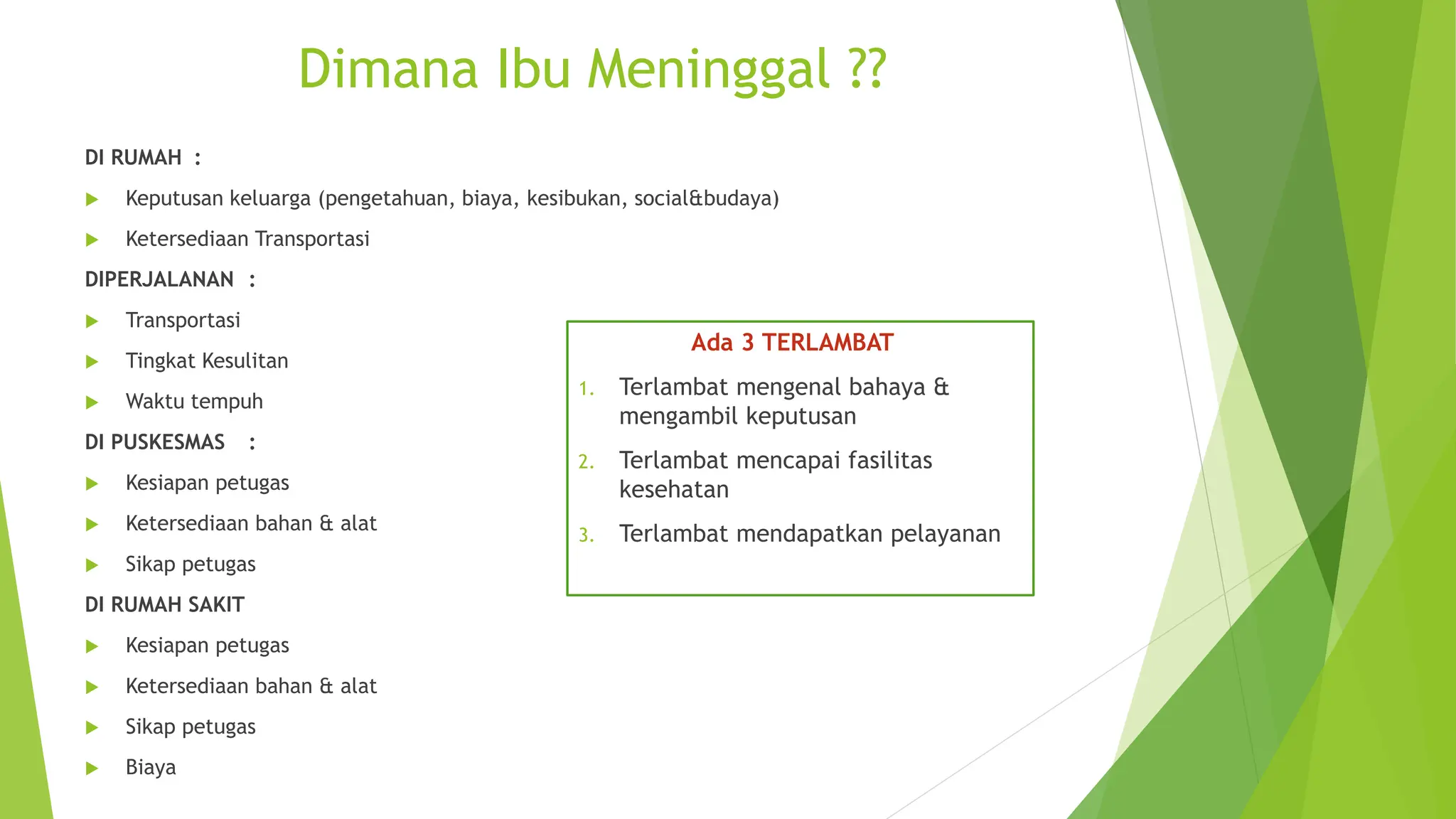 MATERIPPTPERENCANAANPERSALINANPENCEGAHANKOMPLIKASI | PPT