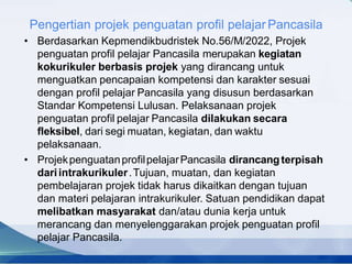 Materi Power point project penguatan profil pelajar pancasila | PDF