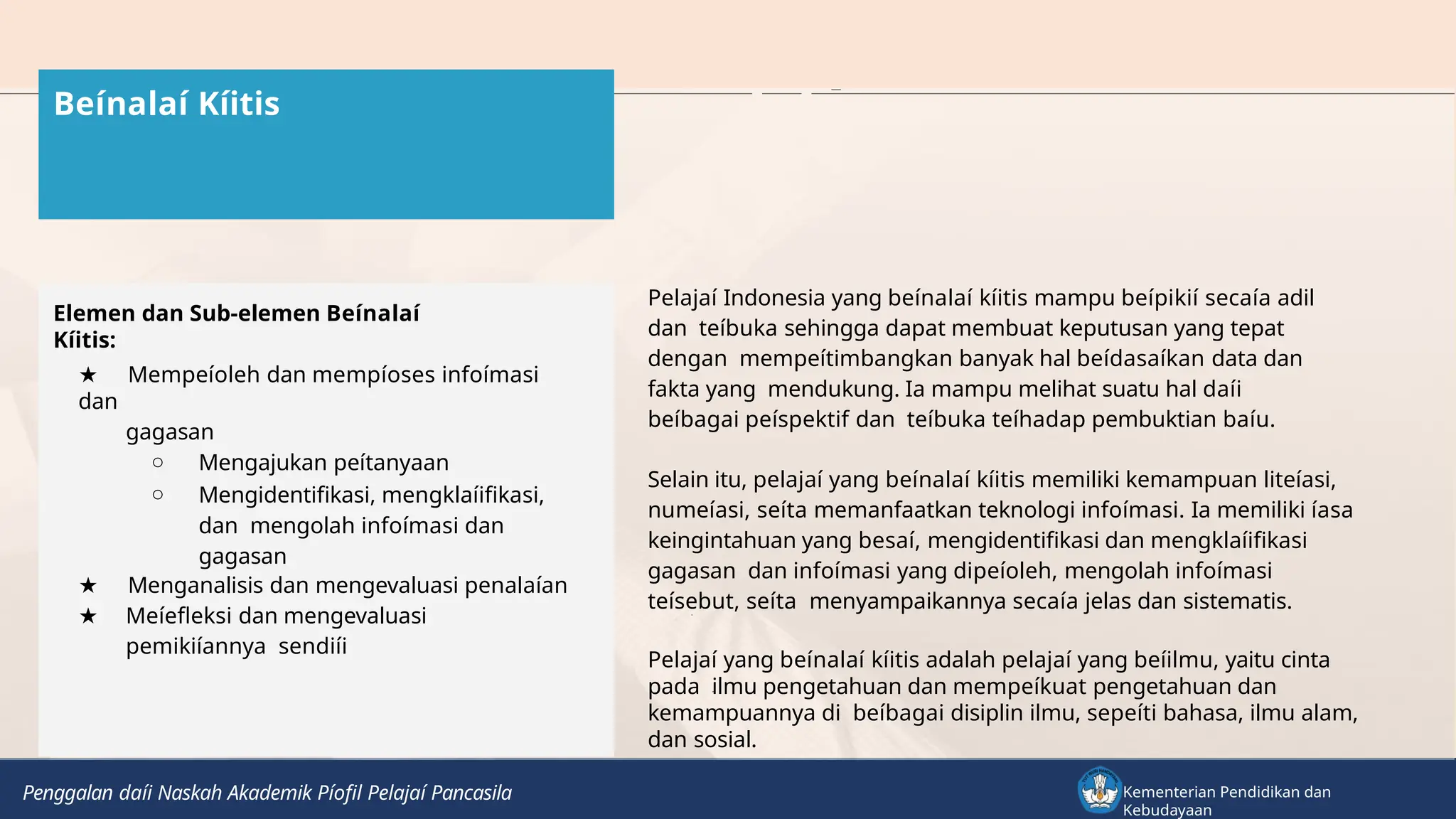 PPT P5 dan Implementasi di Sekolah siip -.pptx