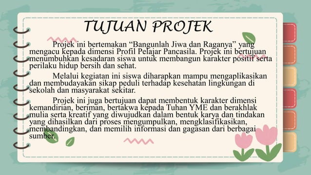 modul P5 tema bangunlah jiwa dan raganya | PDF