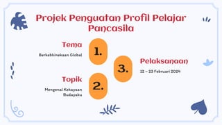 PPT Project Penguatan Profil Pelajar Pancasila | PPT