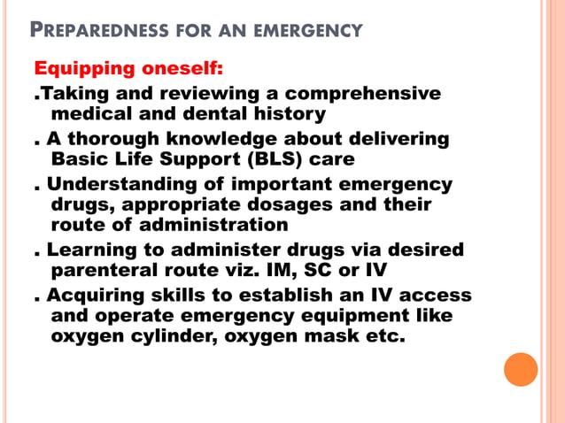 medical emergency ppt renu kdch | PPT