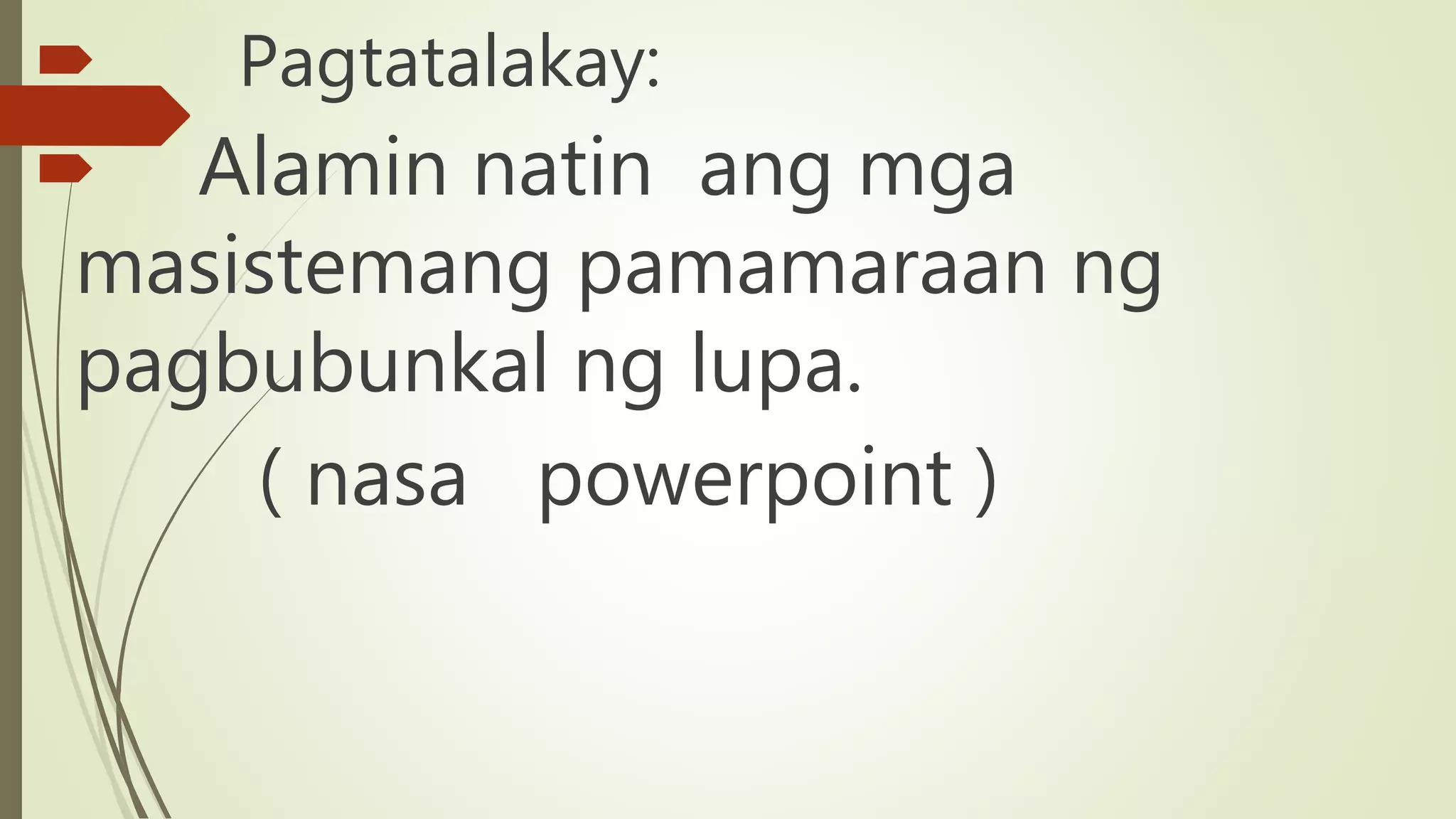 EPP5 - AGRI- Week 2 Day 2- Pagbubungkal ng lupa | PPTX