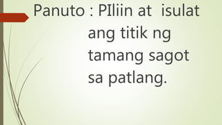 EPP5 - AGRI- Week 2 Day 2- Pagbubungkal ng lupa | PPTX