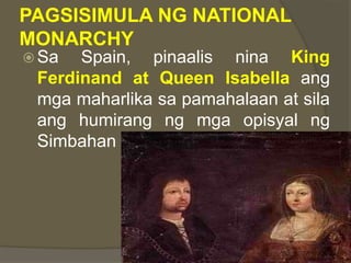PPT PAGLAKAS NG NATIONAL MONARCHY AP 8 3RD QUARTER.ppt