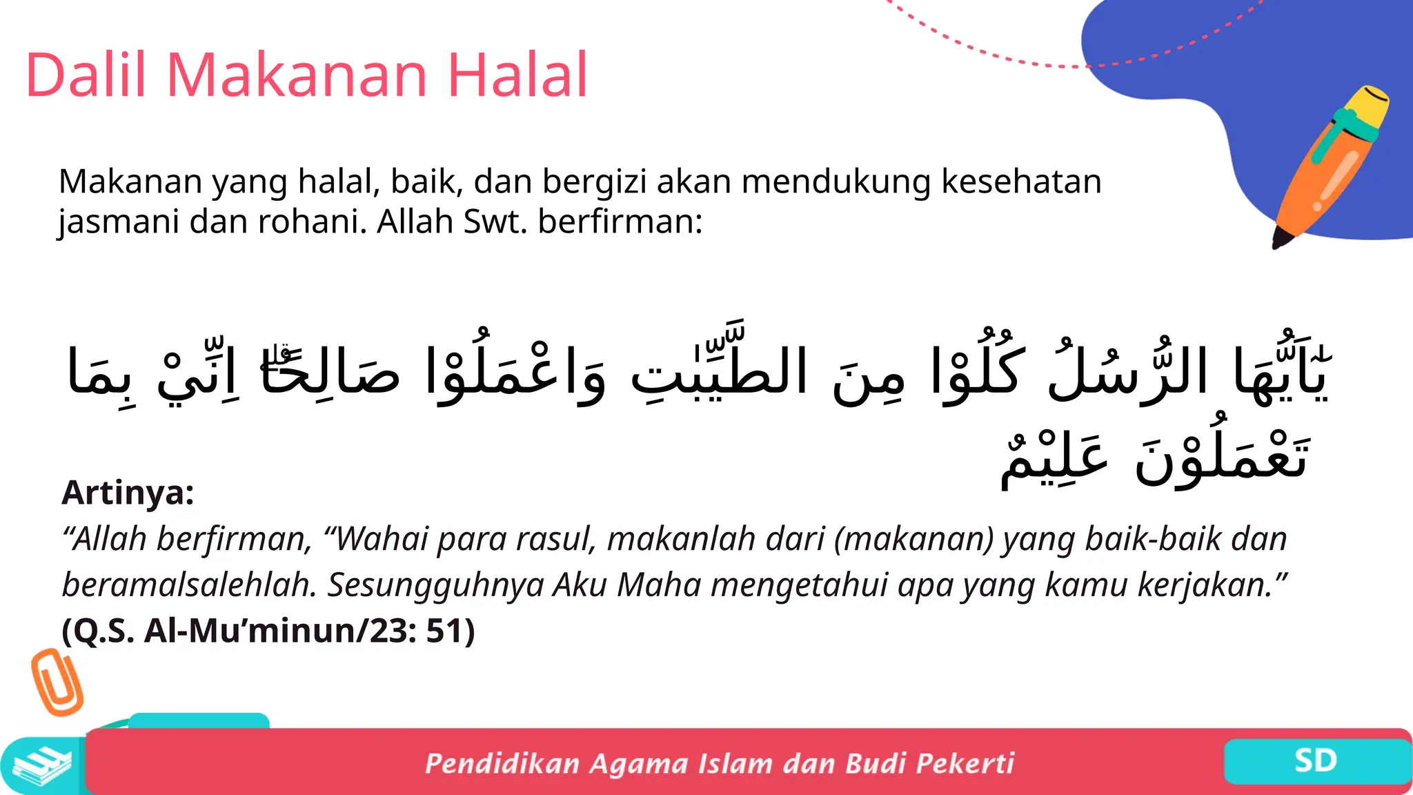 PPT PAI dan BP 6 Halal dan Haram dalam Islam [modulguruku.com] (ADOPSI ...