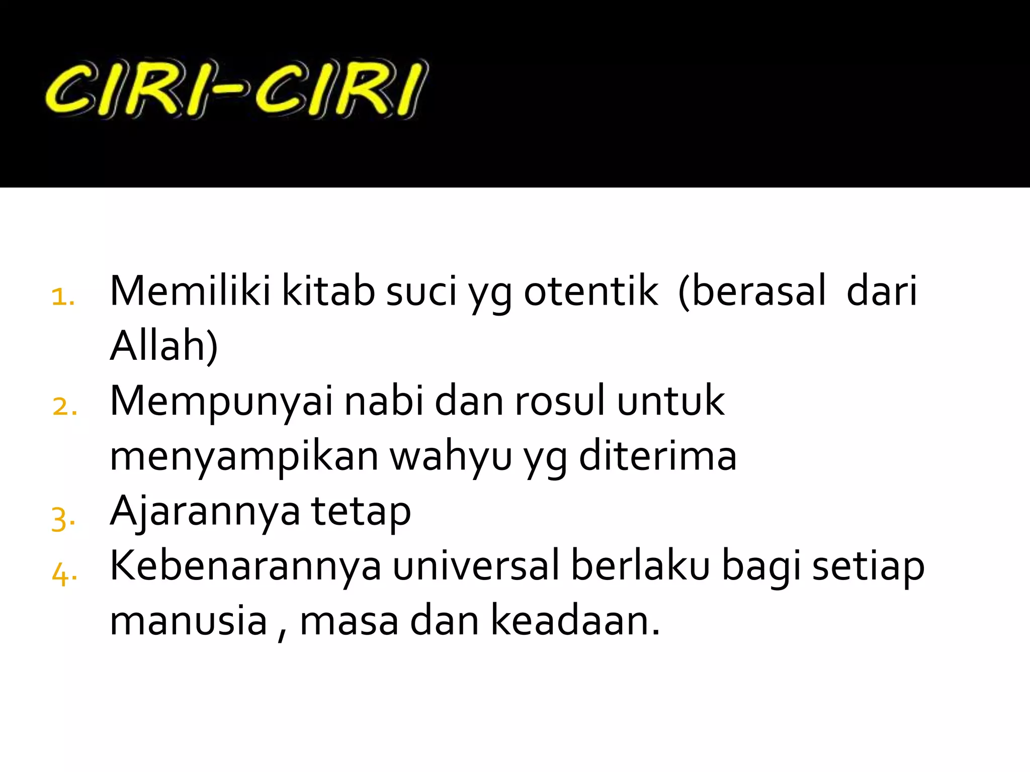 agama ardhi dan agama samawi | PPTX