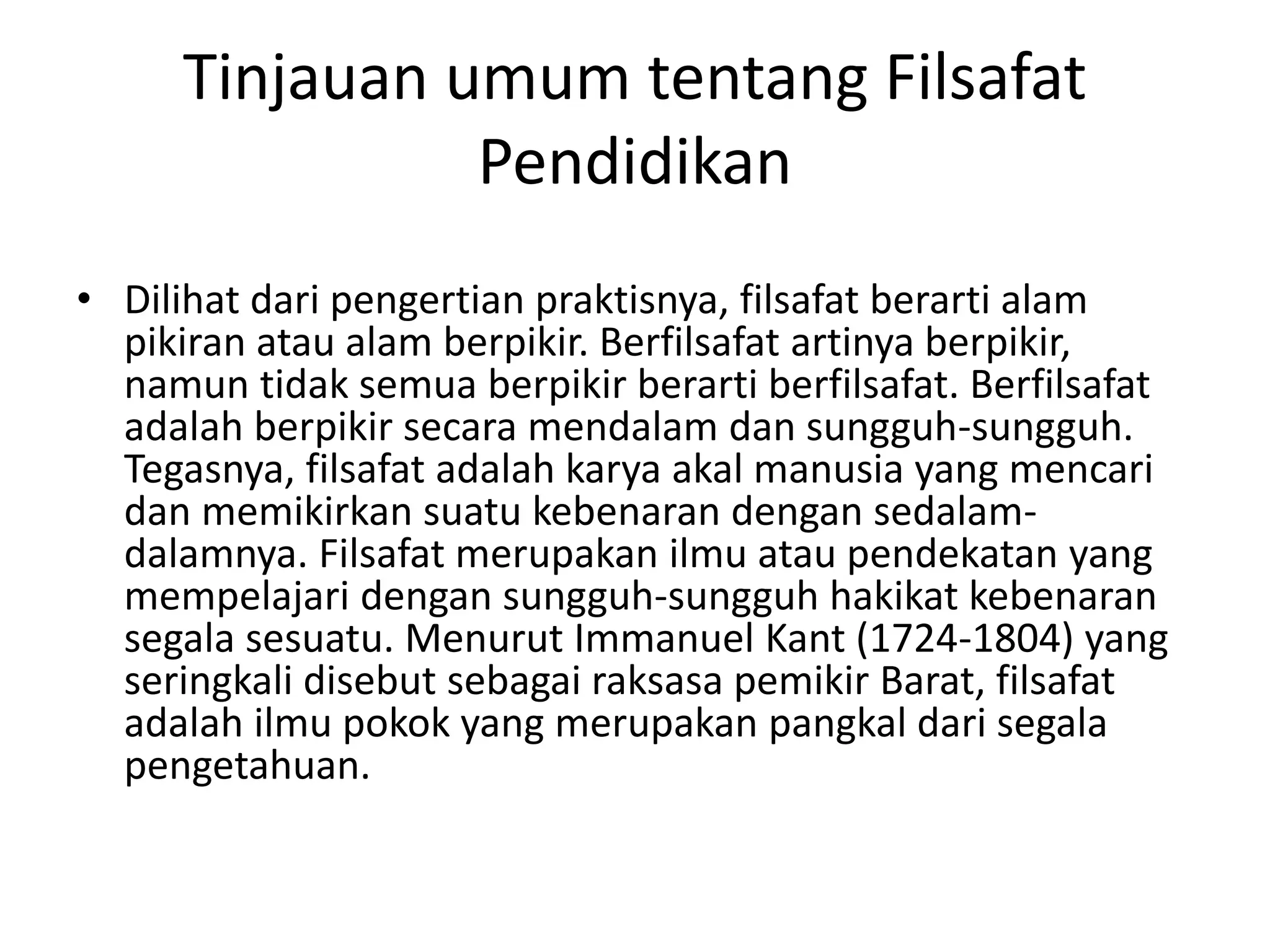 Ppt filsafat | PPTX
