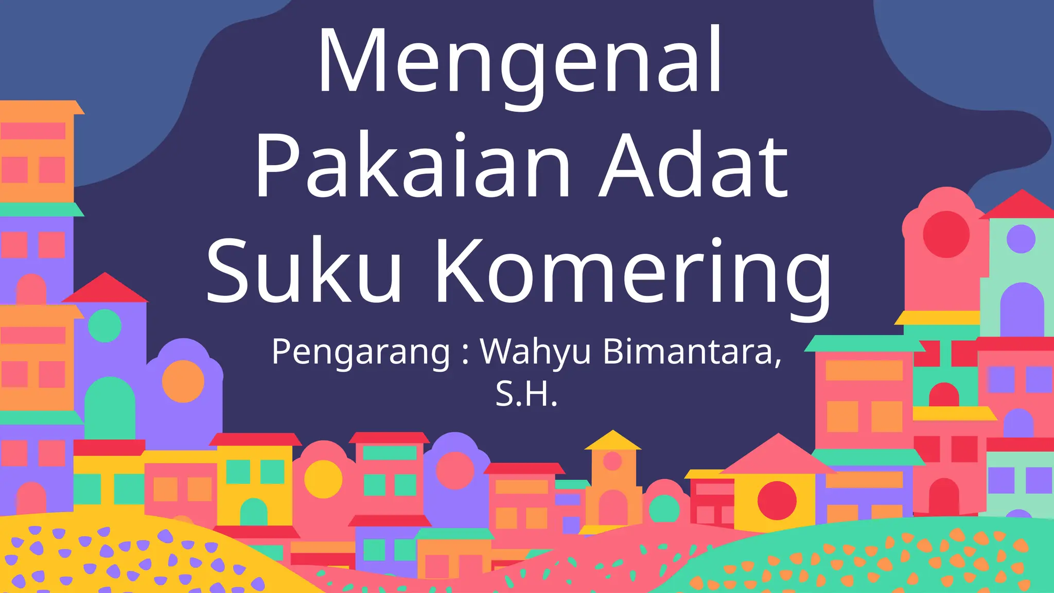PPT PAKAIAN ADAT dari daerah komering.pptx