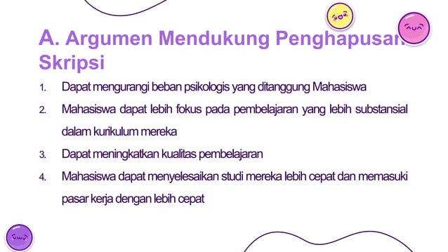 kontroversi skripsi bukan lagi syarat kelulusan | PPT