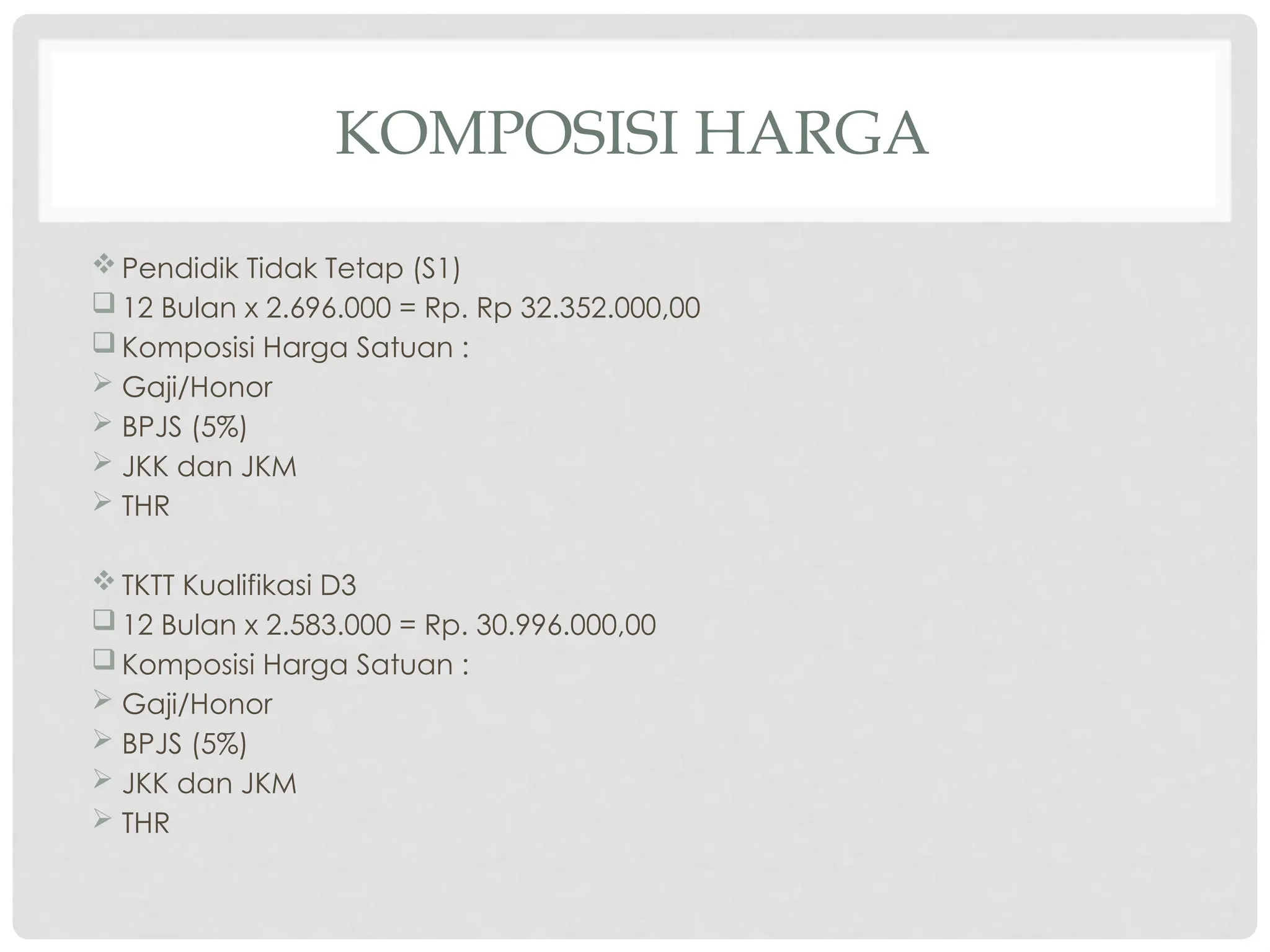 PPT Paparan Spesifikasi Harga JLOP .pptx