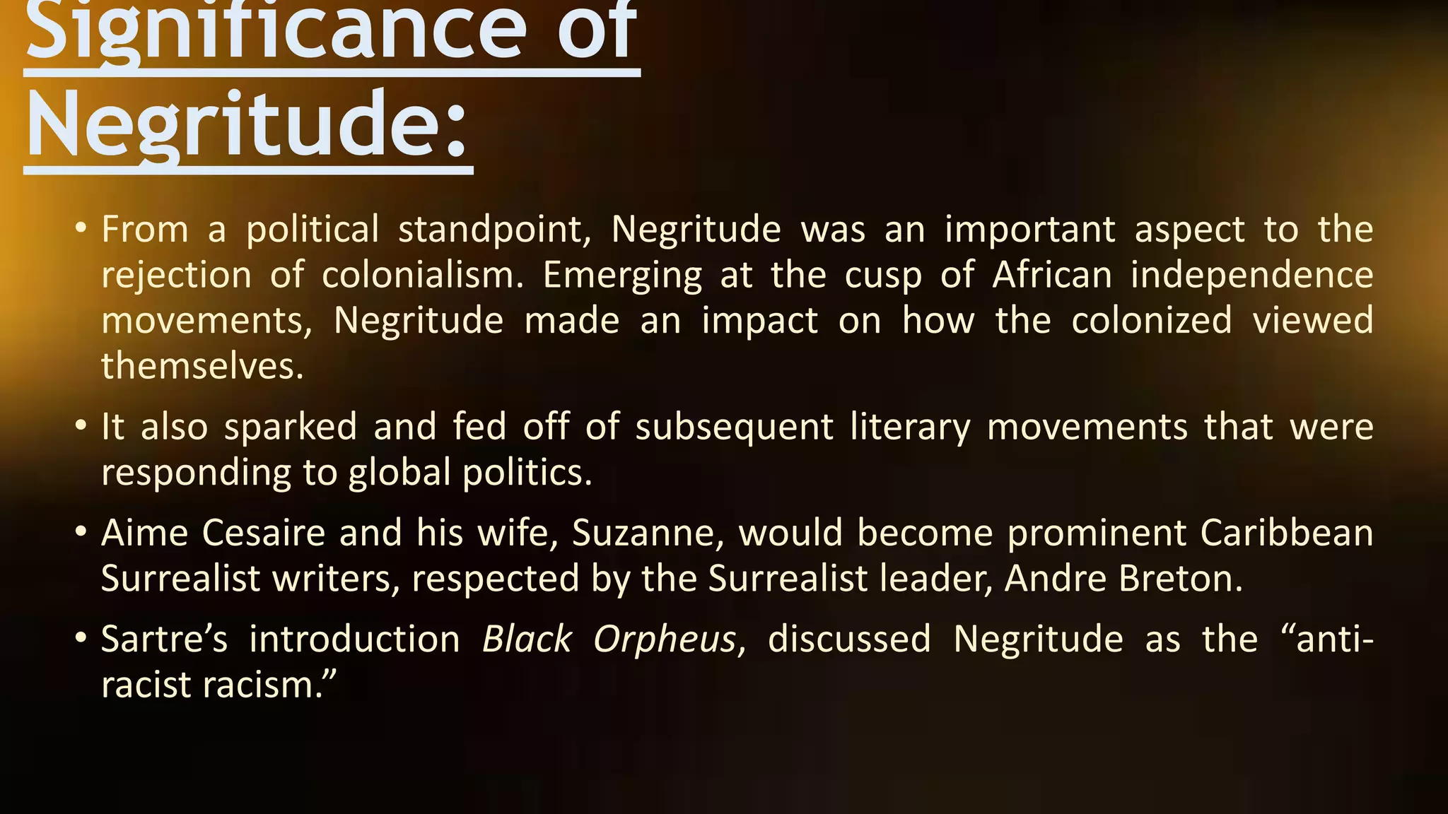 The Post-Colonial Literature | PPTX
