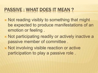 The Passive woman character in Frankenstein | PPTX