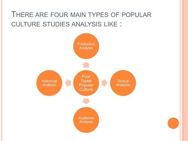 five types of cultural studies | PPT
