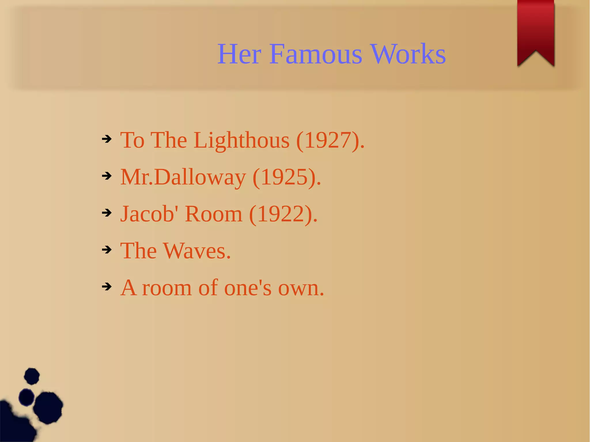 paper - 9 Modenist Literature Topic :- Charater Sketch of Mrs.Ramsay ...