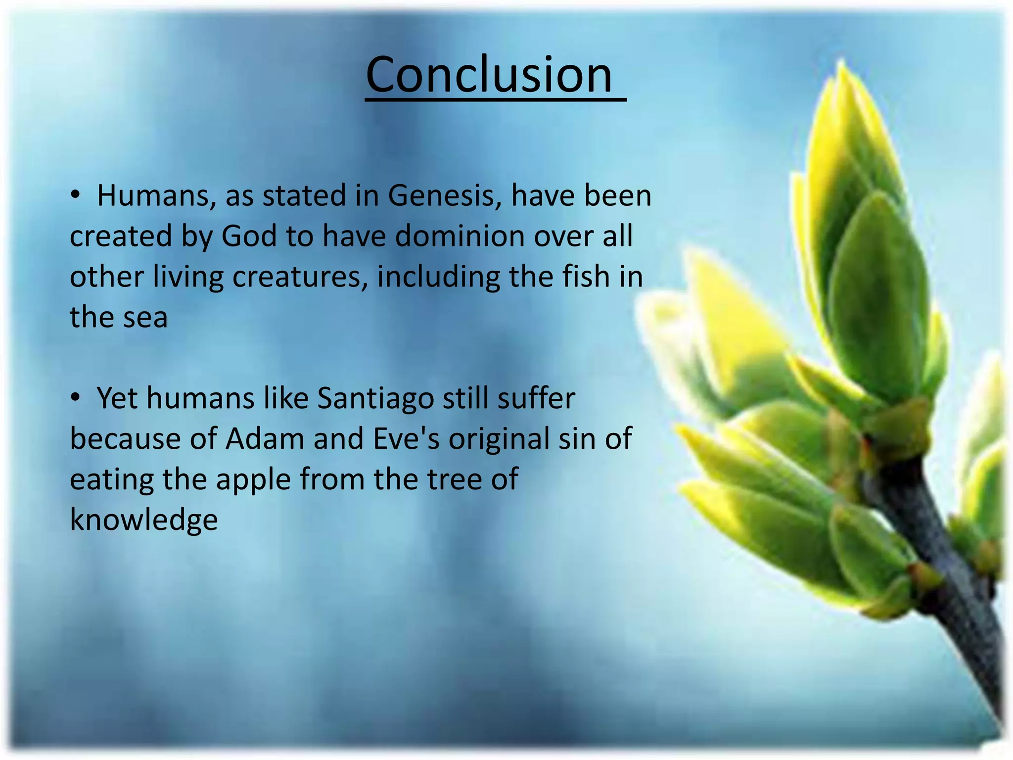 Existentialism in the "Old man and the Sea" | PPTX