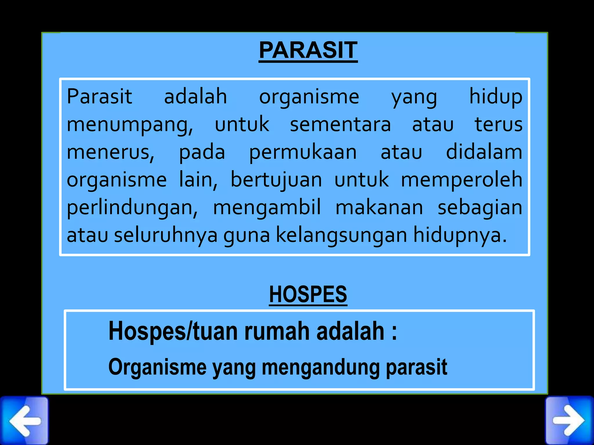 Ppt parasit kelompok iv | PPTX
