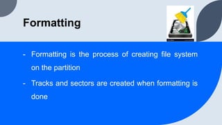 Partitions & formatting by Balvesh | PPTX