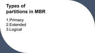 Partitions & formatting by Balvesh | PPTX