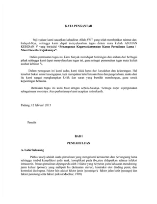 Ppt partus lama 2022 | PDF