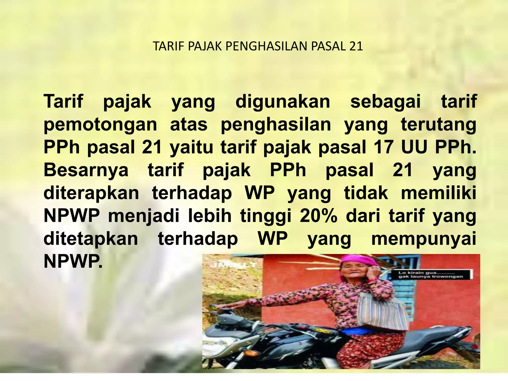 Ppt pasal 21 | PPTX