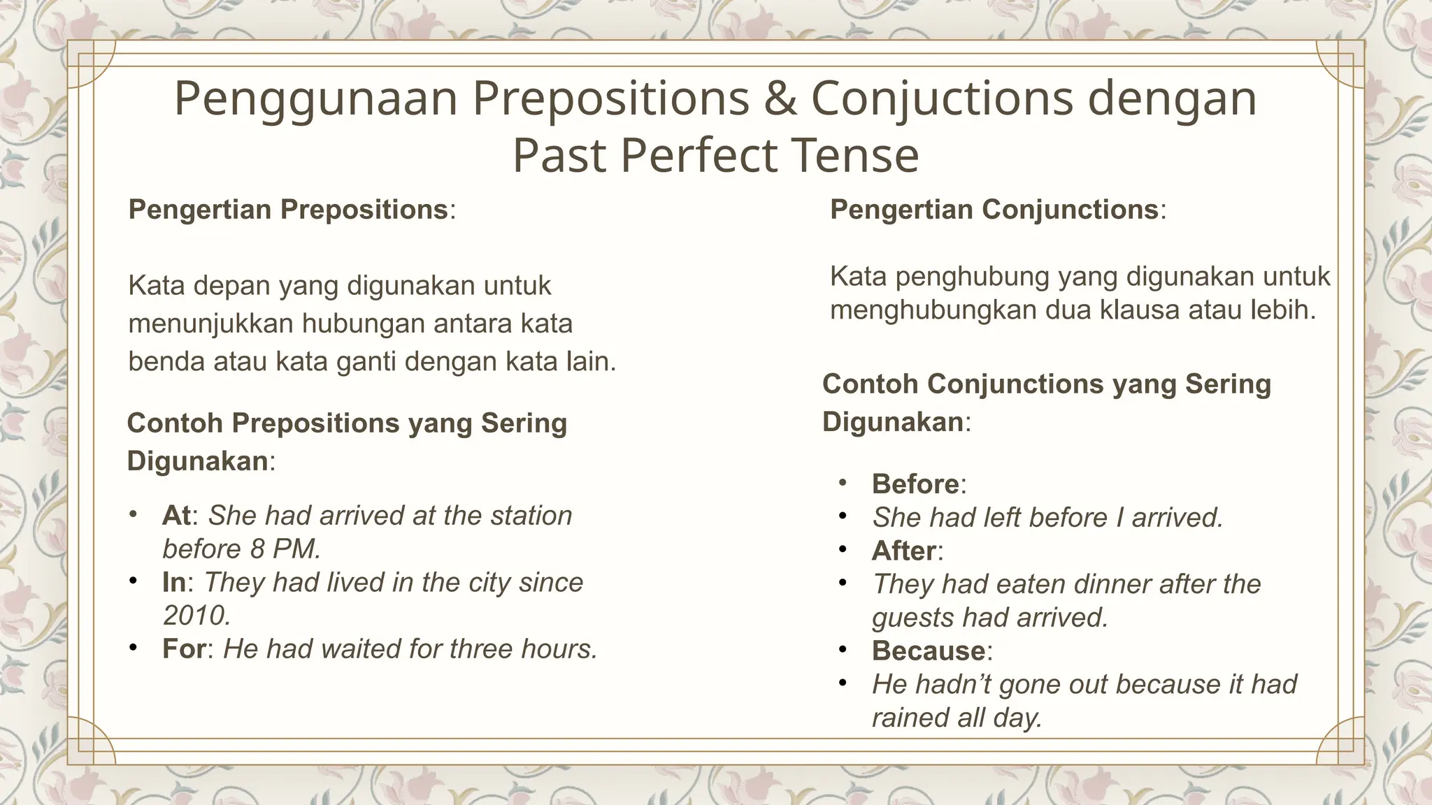 apa itu past PPT Past Perfect Tense.pptx