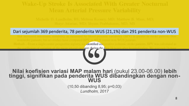 patofisiologi dan penatalaksanaan wus (pathophysiology and management of wake up stroke) | PDF