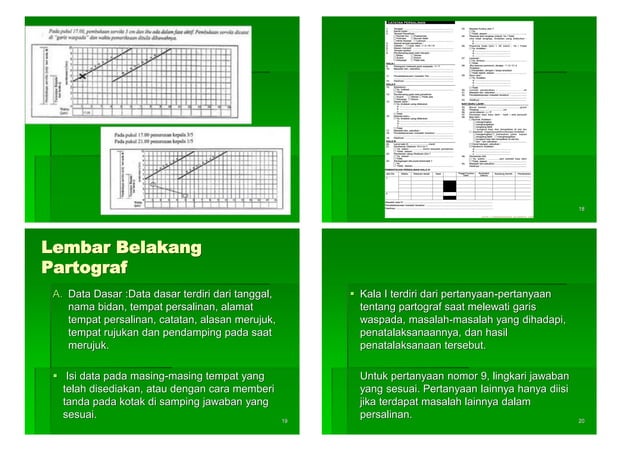 MATERI PARTOGRAF PADA KEPERAWATAN MATERNITAS | PDF