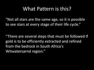 Pattern of Paragraph Organization | PPTX