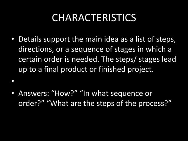 Pattern of Paragraph Organization | PPT