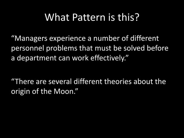 Pattern of Paragraph Organization | PPT