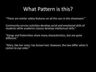 Pattern of Paragraph Organization | PPTX