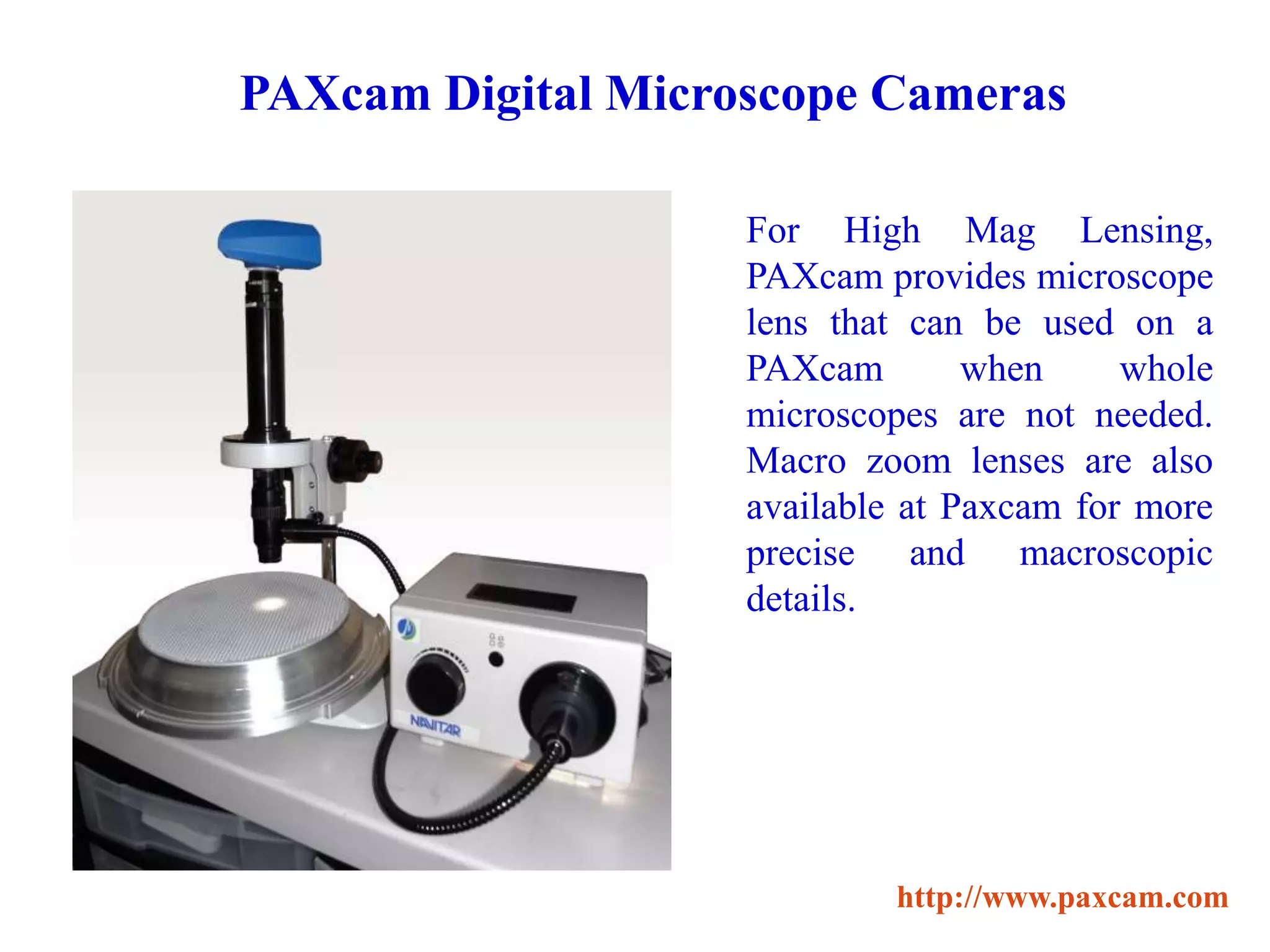 Microscopic Cameras | PPTX