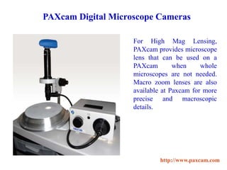 Microscopic Cameras | PPTX