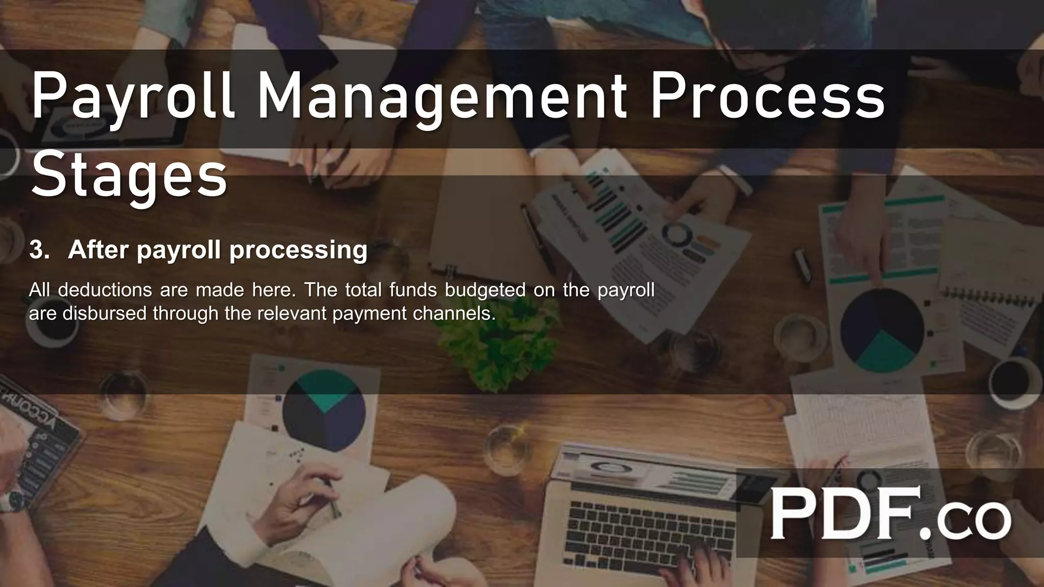 Payroll Management Process, Payroll Methods and Solutions | PPT
