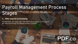 Payroll Management Process, Payroll Methods and Solutions | PPT