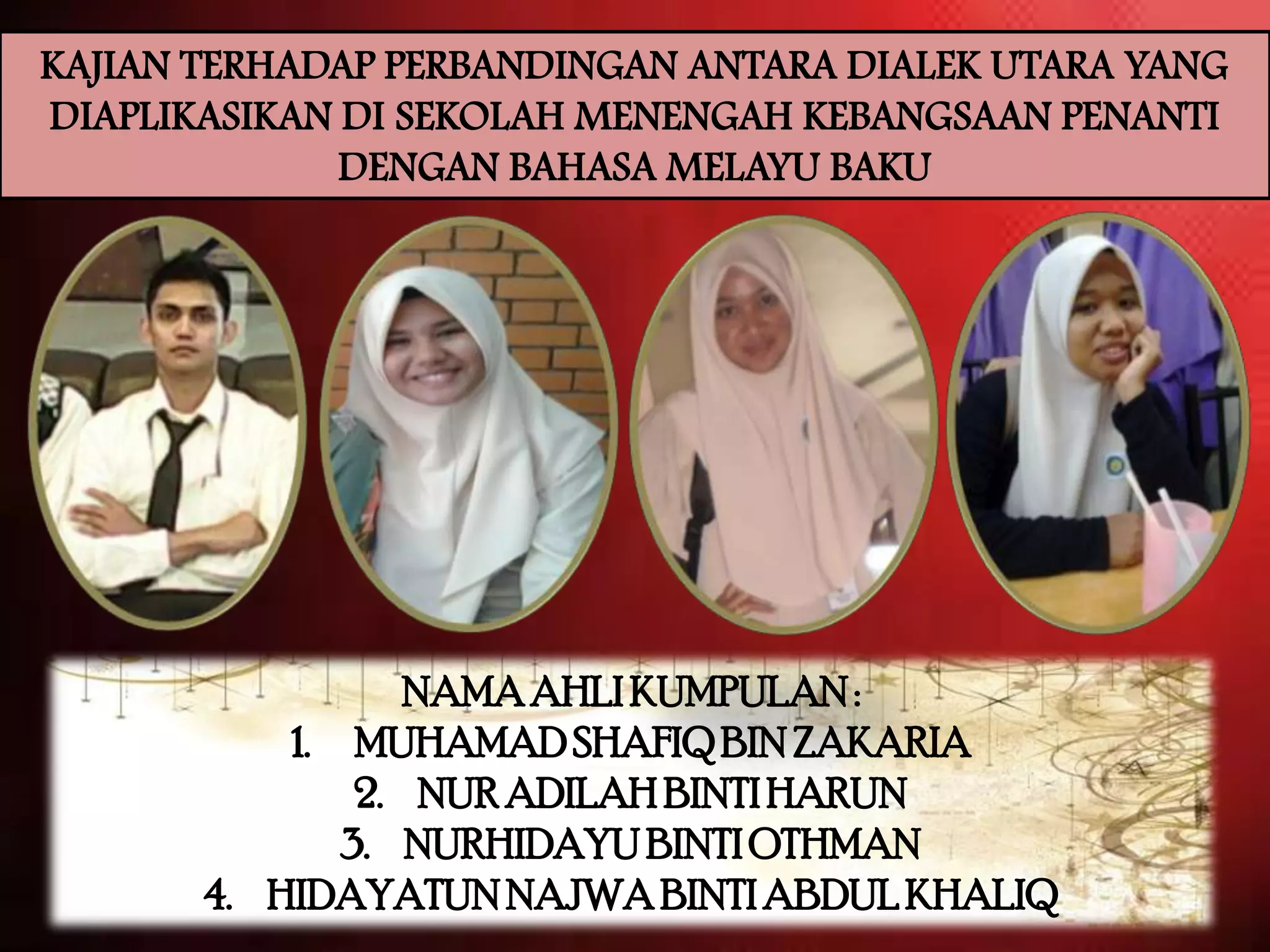 PBS BM PENGGAL 3 - (VARIASI BAHASA) DIALEK UTARA VS BAHASA MELAYU BAKU ...