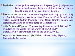 agriculture science practical crop production pulses and its ...