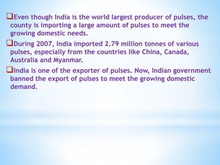 agriculture science practical crop production pulses and its ...